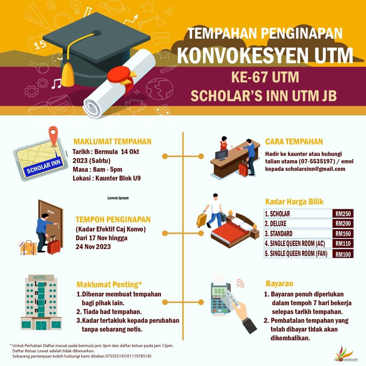 TEMPAHAN PENGINAPAN SEMPENA MAJLIS KONVOKESYEN UTM KE-67 | SCHOLAR's ...