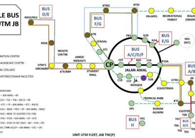 Shuttle Map | UTM Fleet