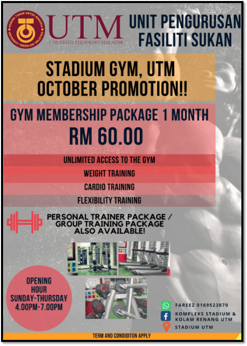 Unit of Sport Facilities Management | Just another UTM Sites